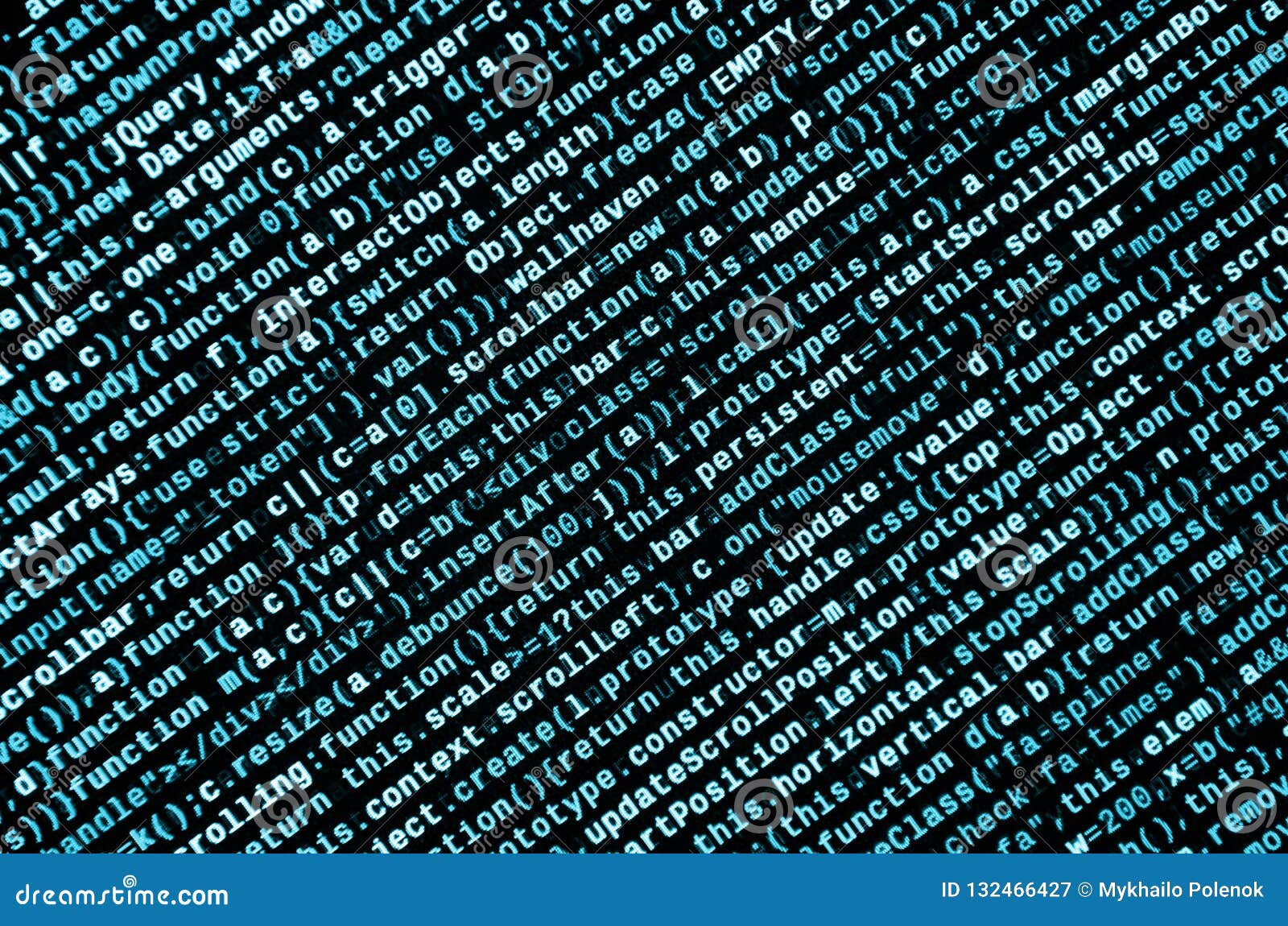 Computer Program Preview. Programming Code Typing Stock Illustration - Illustration of ...