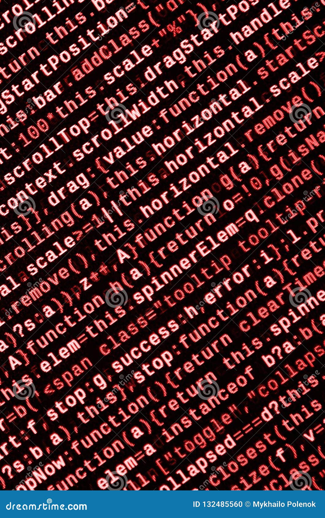 Computer Program Preview Programming Code Typing Stock Illustration Illustration Of Symbol