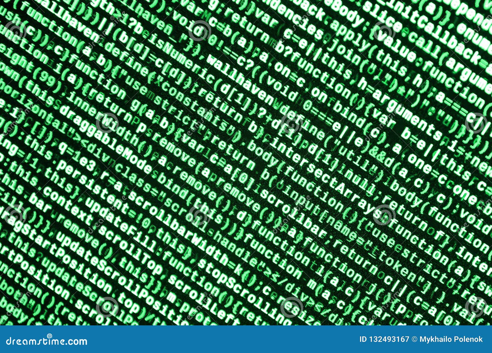 Computer Program Preview Programming Code Typing Stock Illustration