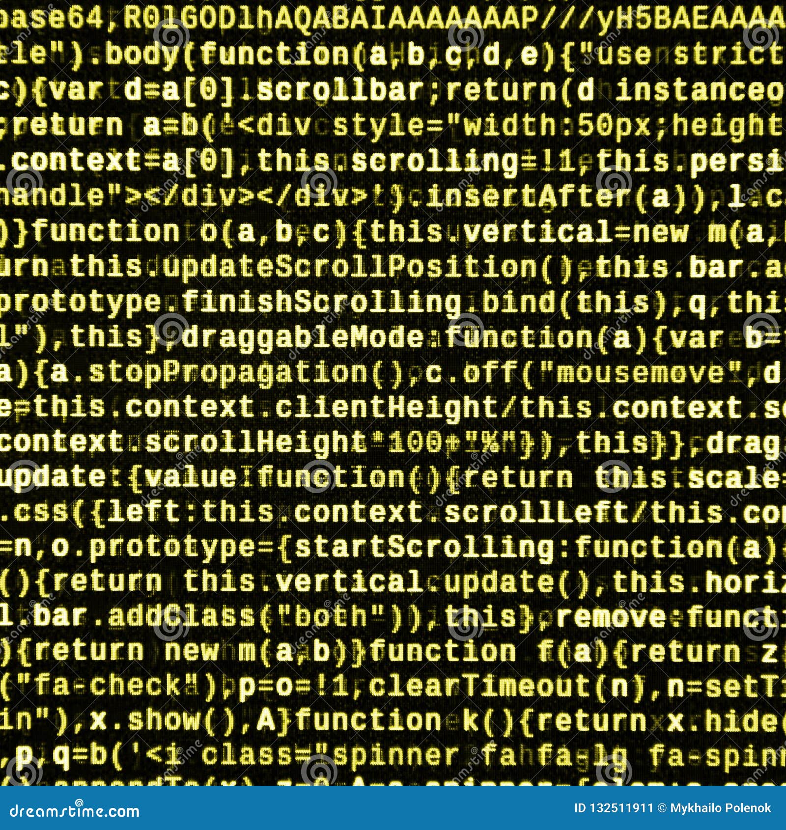 Computer Program Preview Programming Code Typing Stock Image Image Of Internet Code 132511911