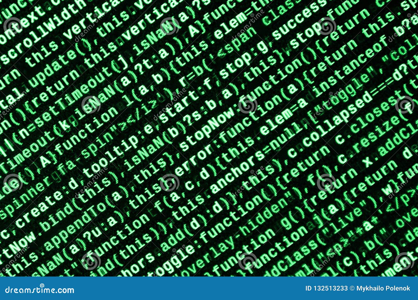 Computer Program Preview. Programming Code Typing Stock Image - Image of technology, html: 132513233