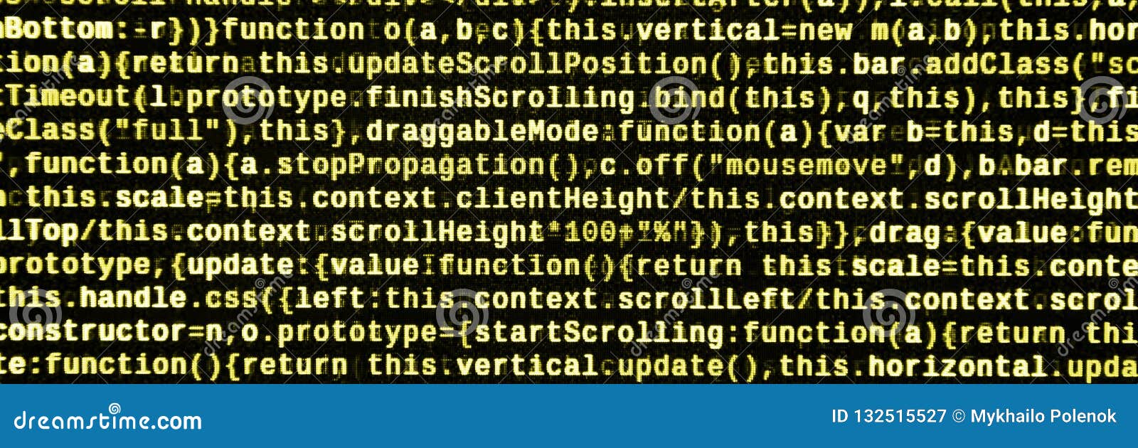 Computer Program Preview Programming Code Typing Stock Image Image Of Software Program