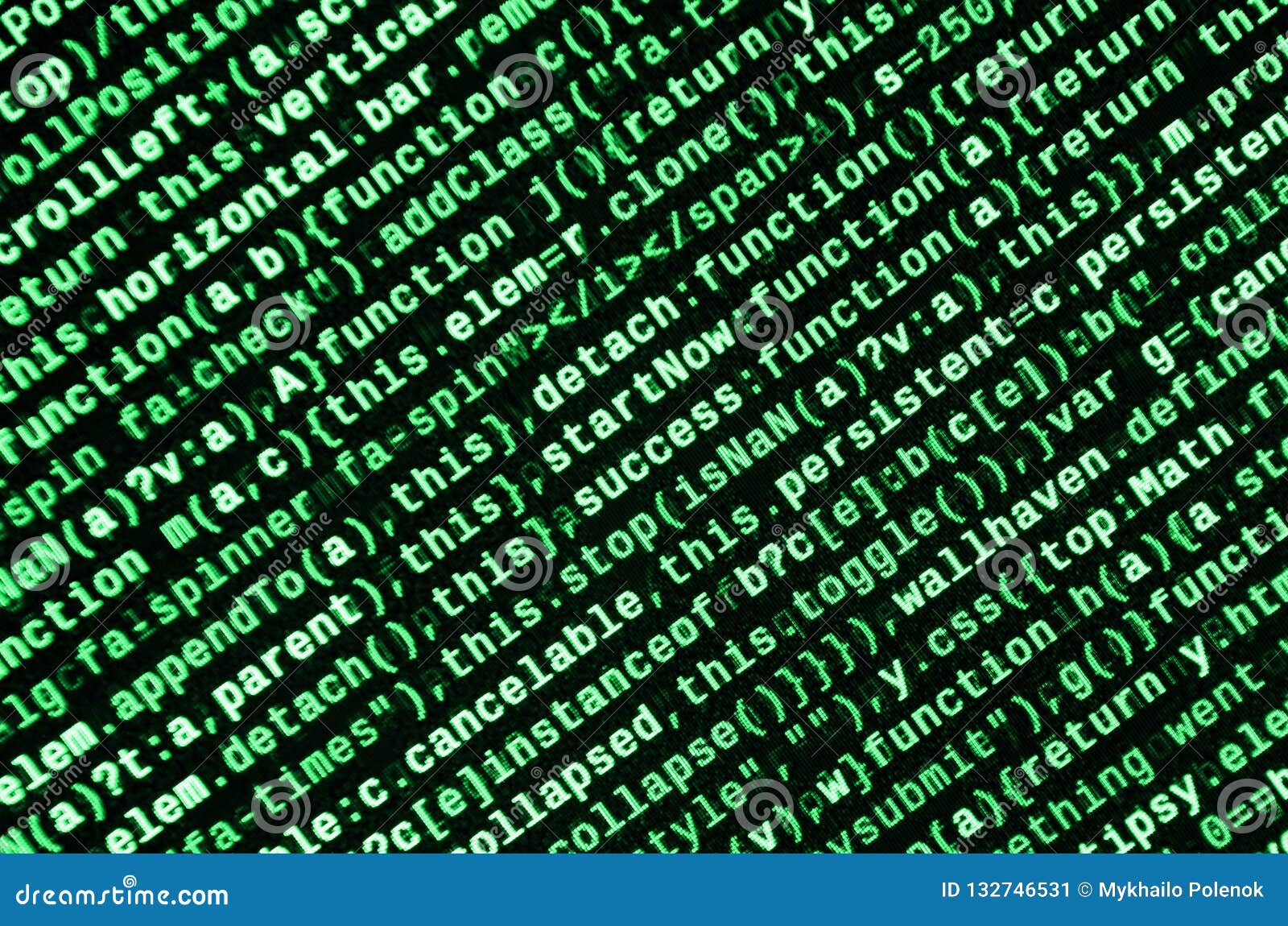 Computer Program Preview Programming Code Typing Stock Image Image Of Technology Code 132746531