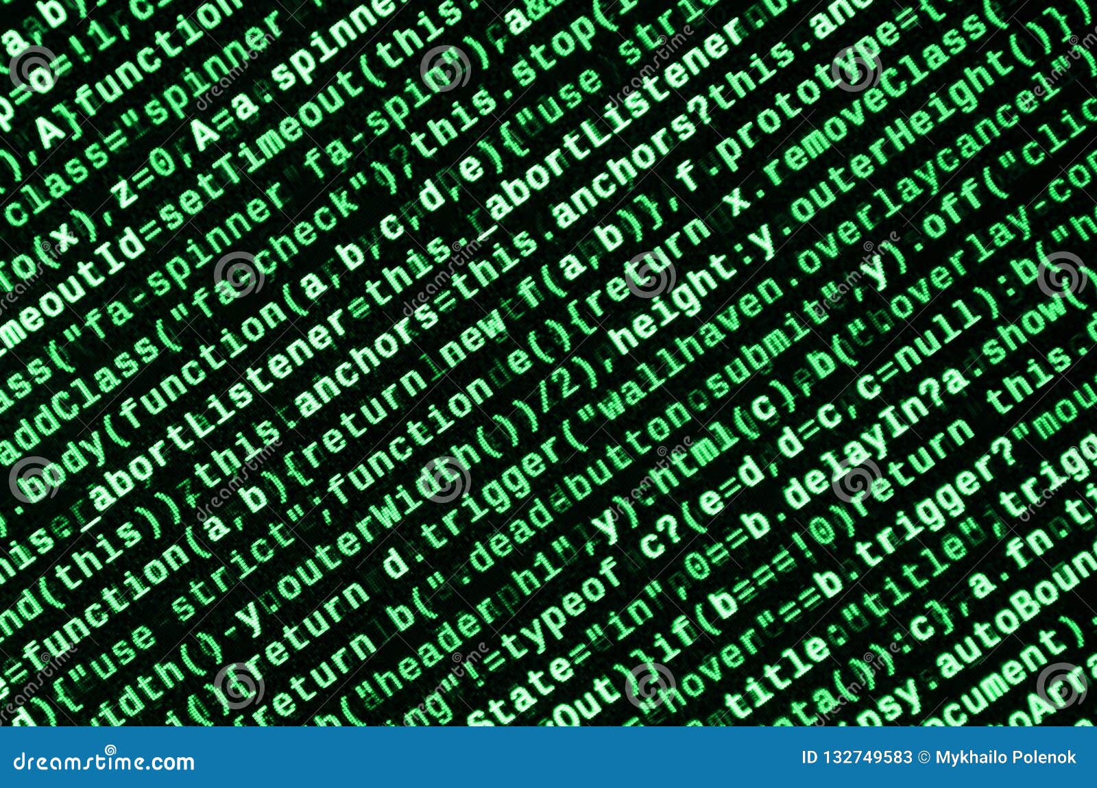 Computer Program Preview Programming Code Typing Stock Image Image Of Programming Website