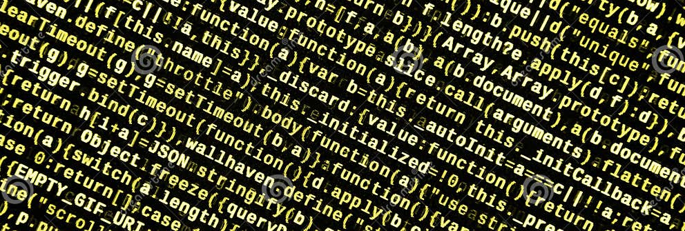 Computer Program Preview. Programming Code Typing Stock Photo - Image of data, code: 132750434