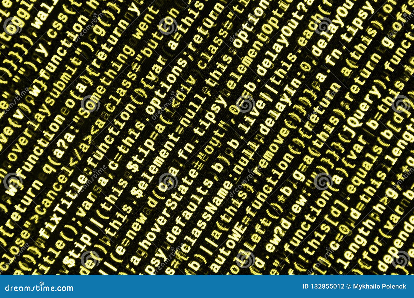 Computer Program Preview. Programming Code Typing Stock Illustration - Illustration of developer ...