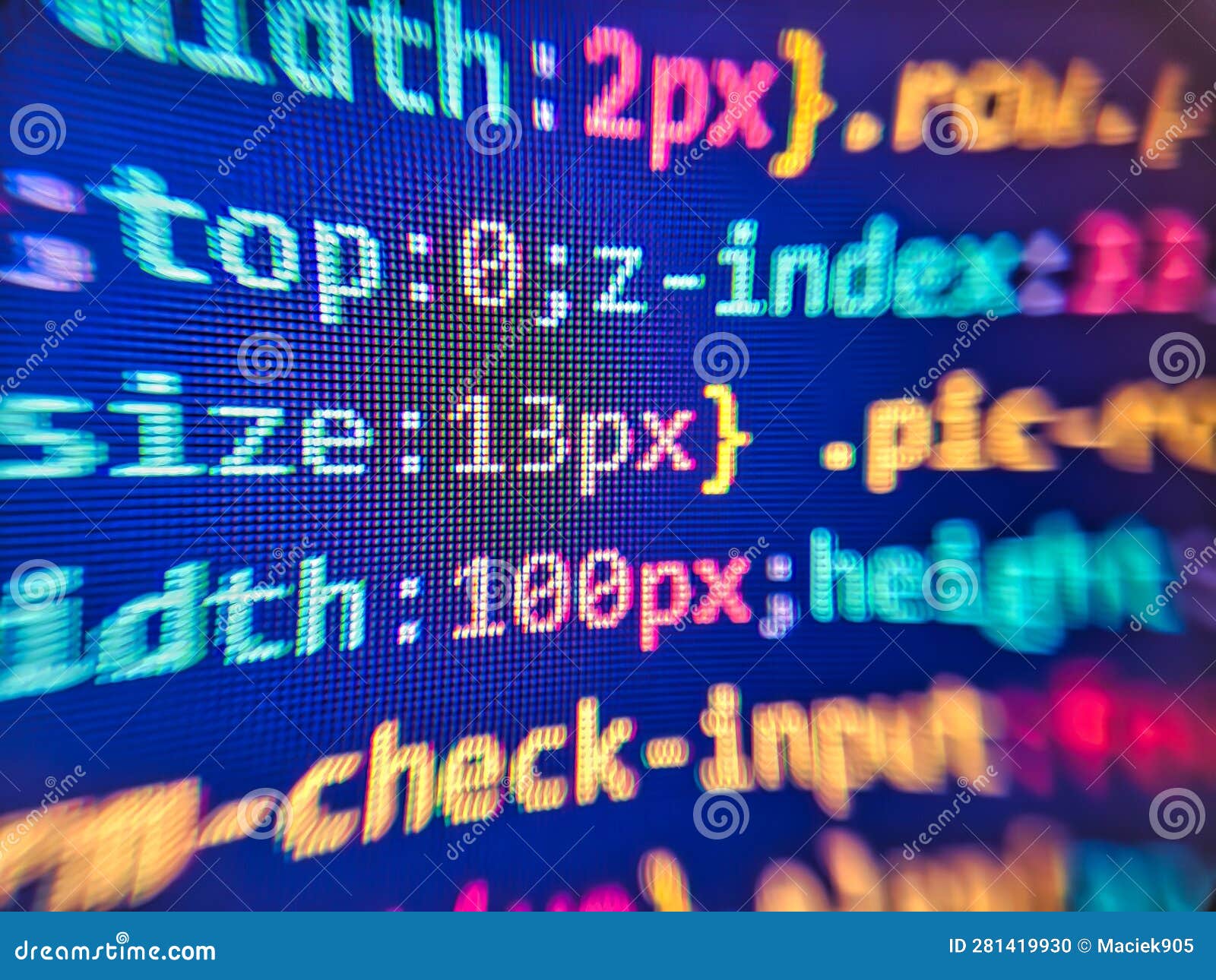 Computer Program, Software Background. Green Binary Code Technologies ...