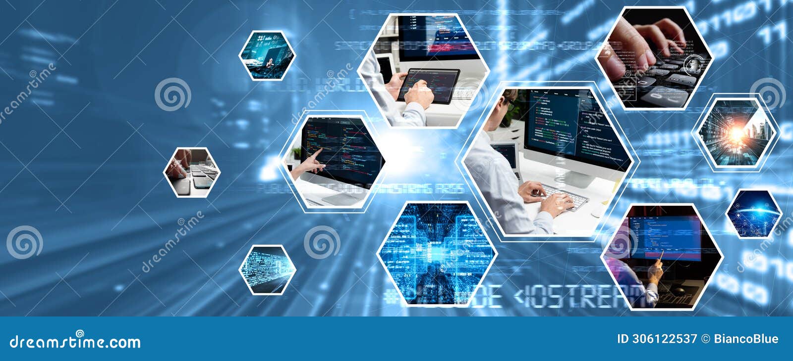Computer Programming Coding And Ai Artificial Intelligence Nlp Data Development Stock Image