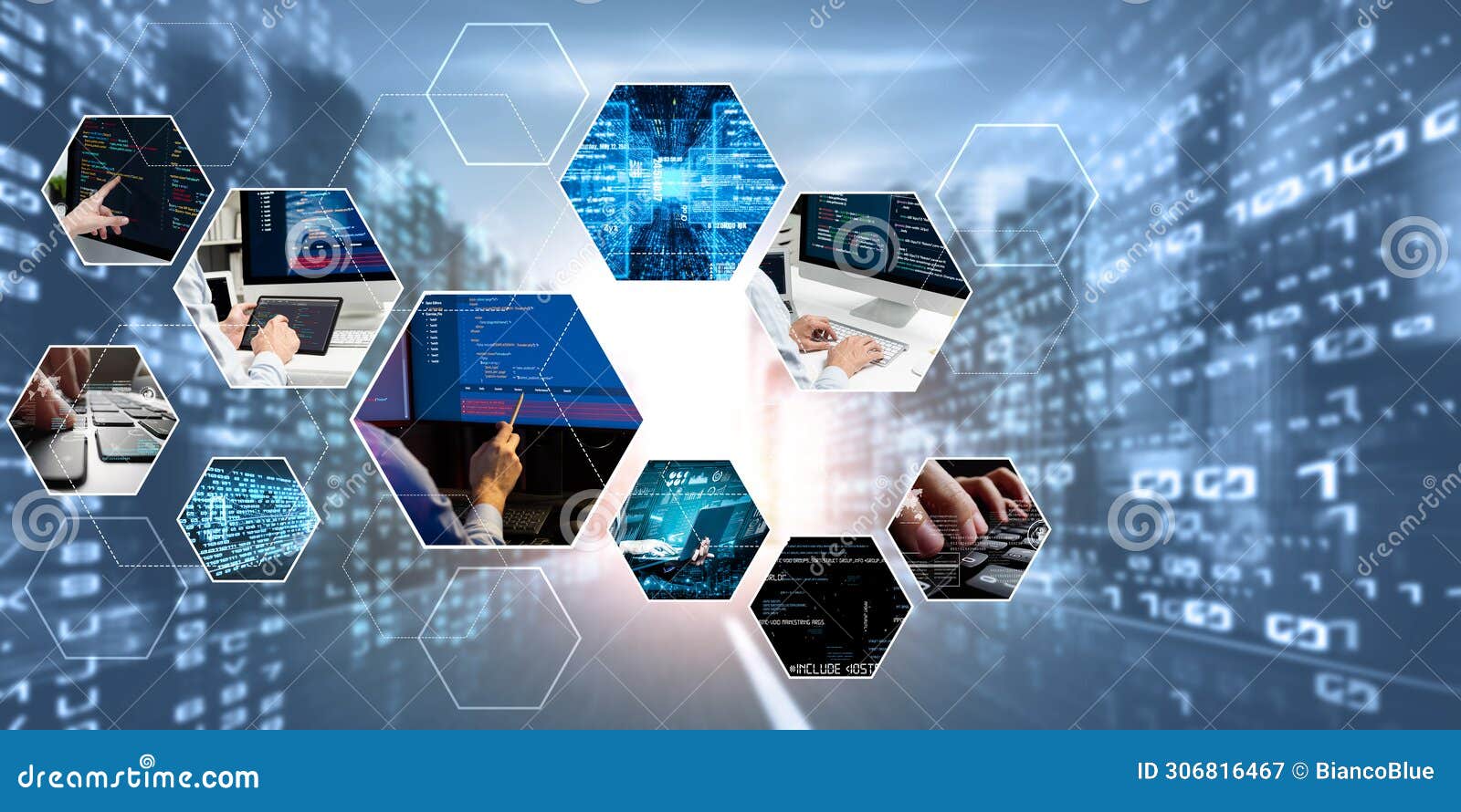 Computer Programming, Coding and AI Artificial Intelligence NLP Data Development Stock Image ...