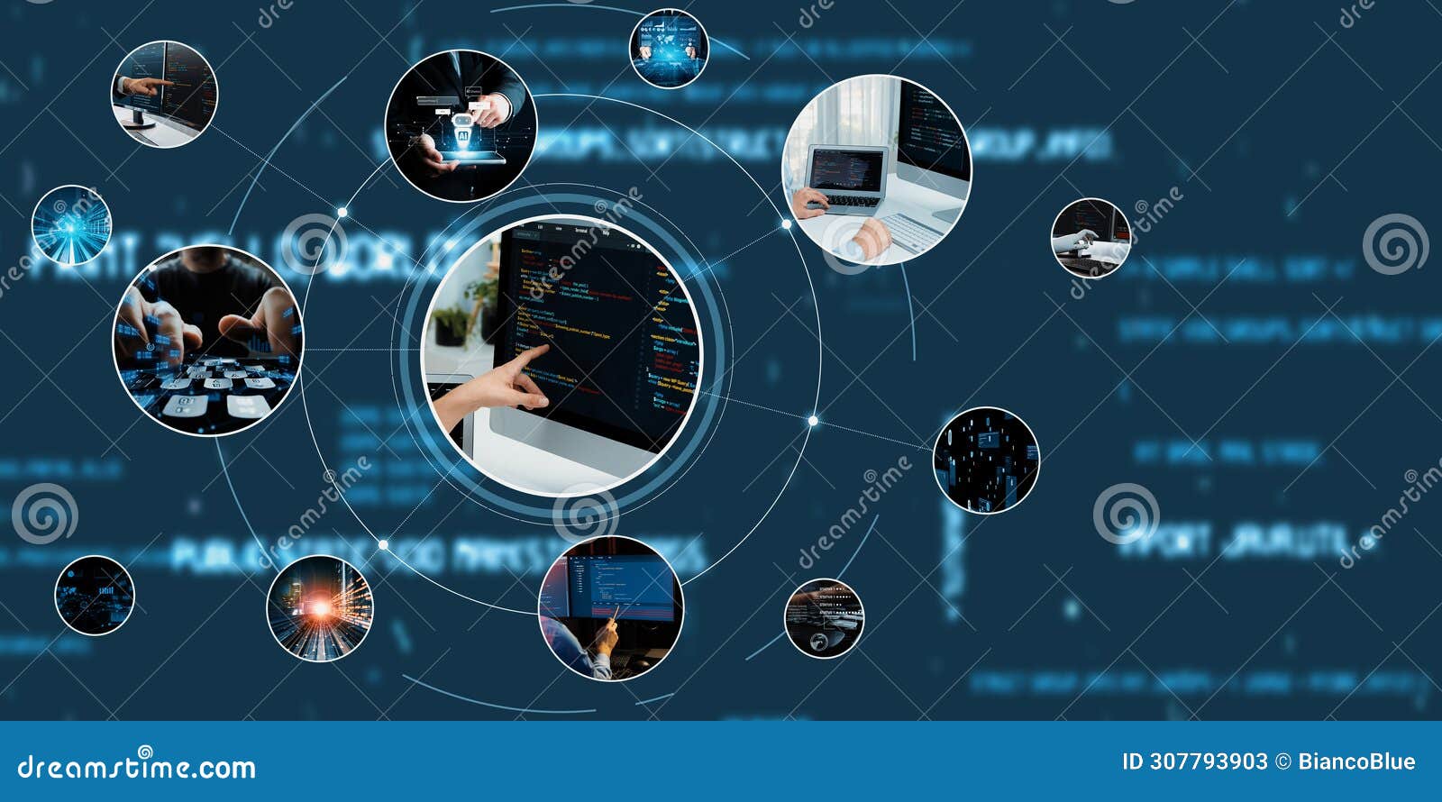 Computer Programming Coding And Ai Artificial Intelligence Nlp Data Development Stock Image