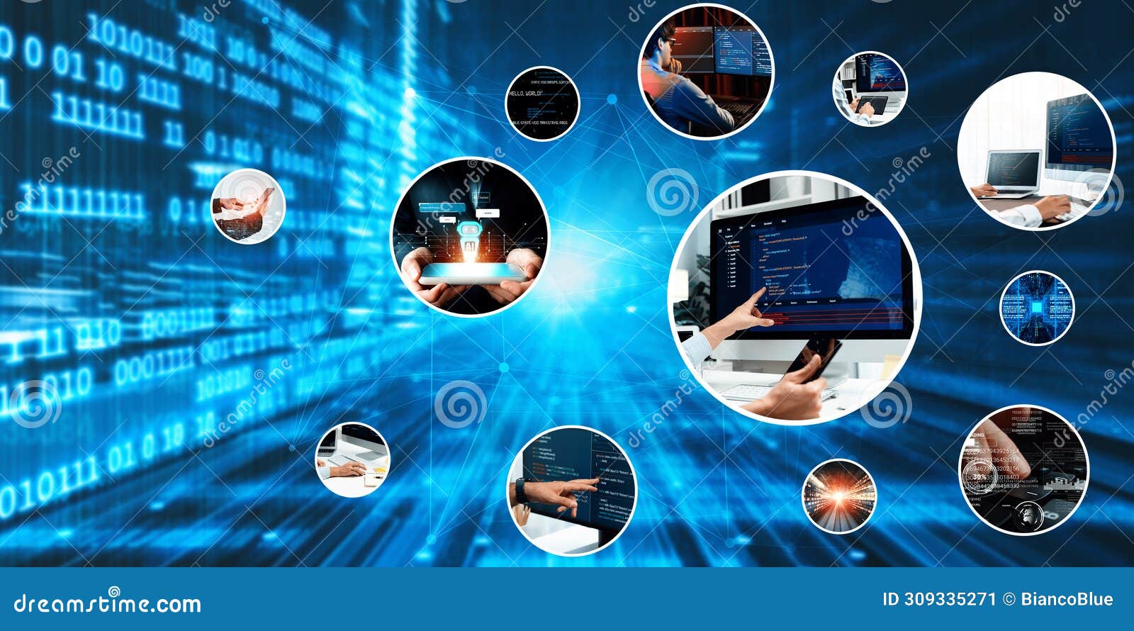 Computer Programming Coding And Ai Artificial Intelligence Nlp Data Development Stock Image