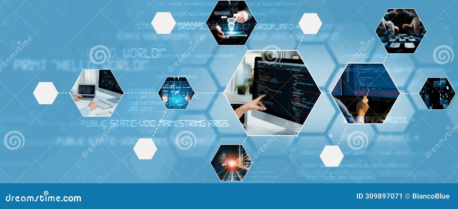 Computer Programming Coding And Ai Artificial Intelligence Nlp Data Development Stock