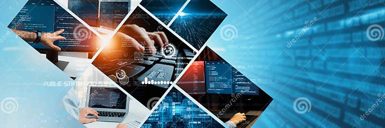 Computer Programming, Coding and AI Artificial Intelligence NLP Data Development Stock Image ...