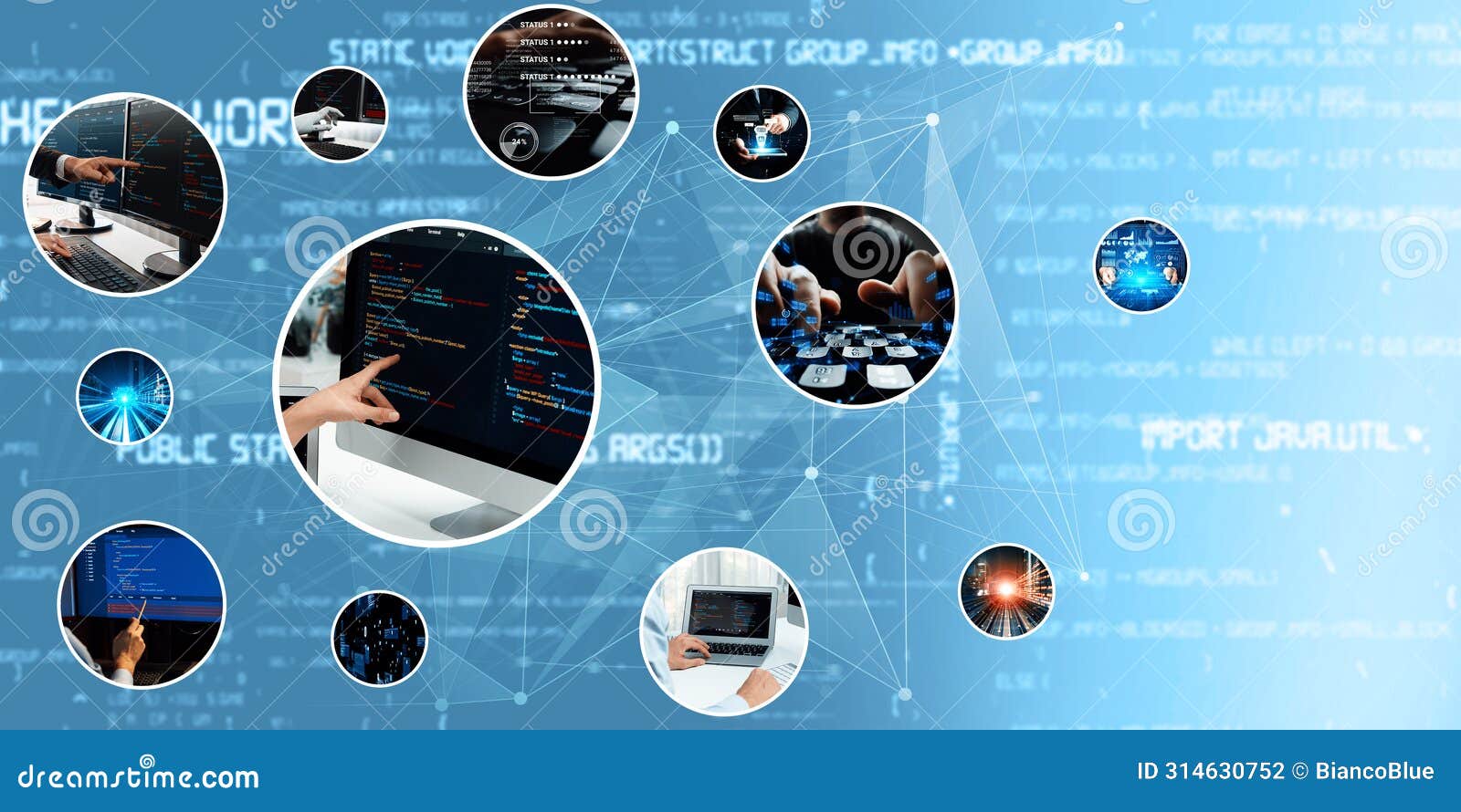 Computer Programming, Coding and AI Artificial Intelligence NLP Data Development Stock Photo ...