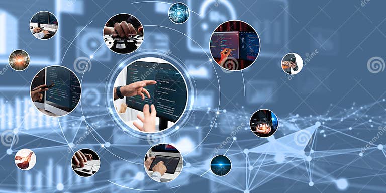 Computer Programming, Coding and AI Artificial Intelligence NLP Data Development Stock Image ...