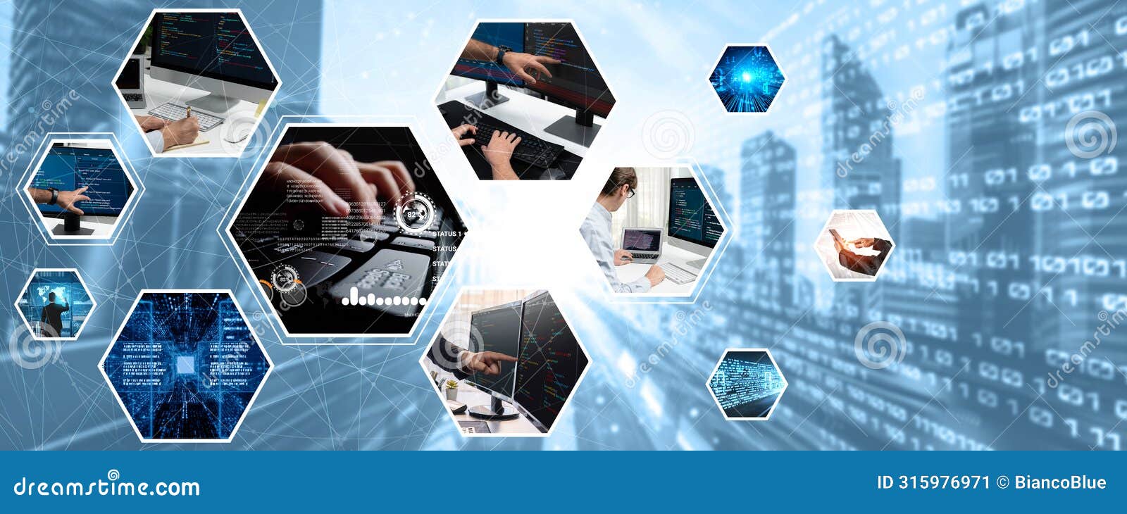 Computer Programming, Coding and AI Artificial Intelligence NLP Data Development Stock Image ...