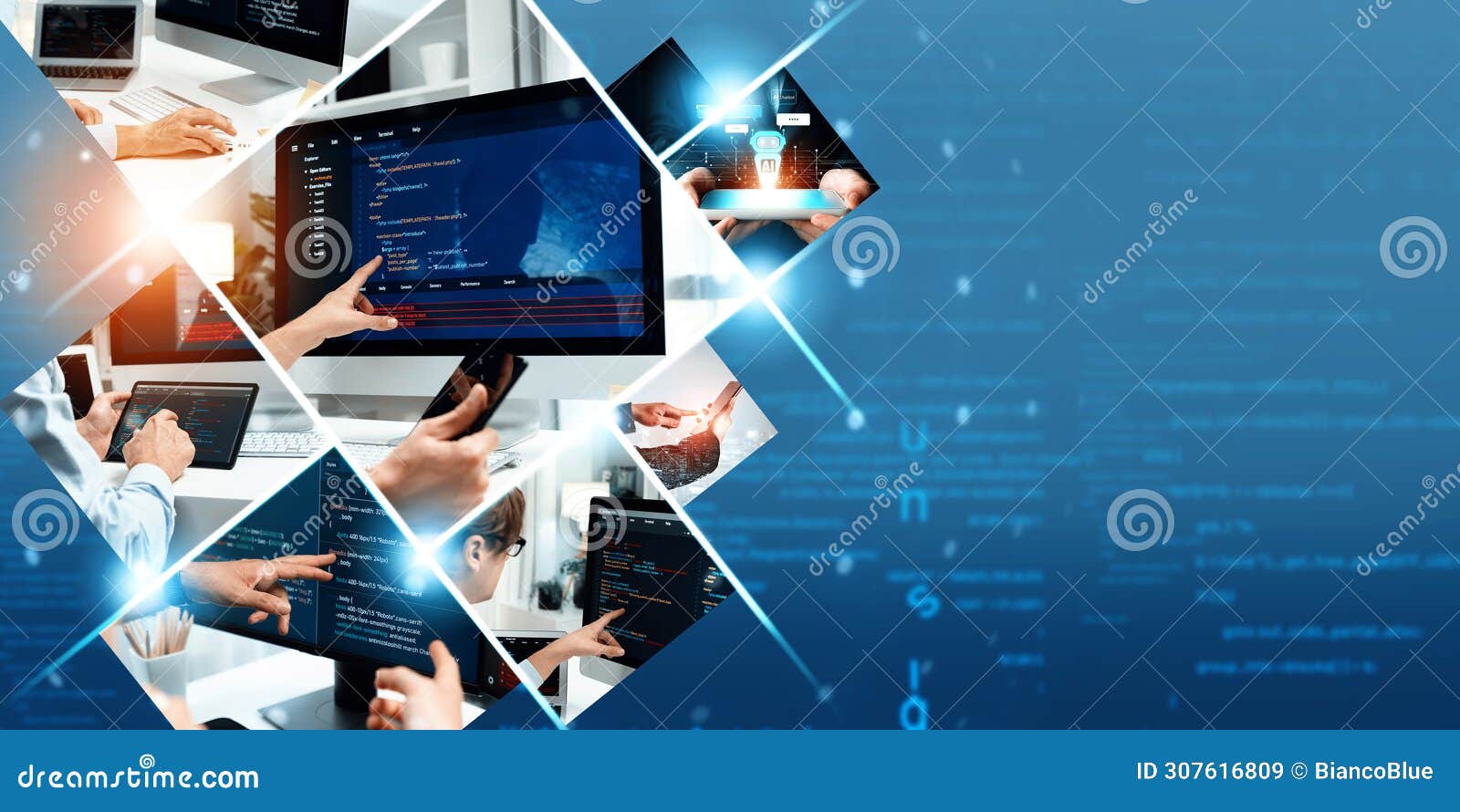Computer Programming Coding And Ai Artificial Intelligence Nlp Data Development Stock Image
