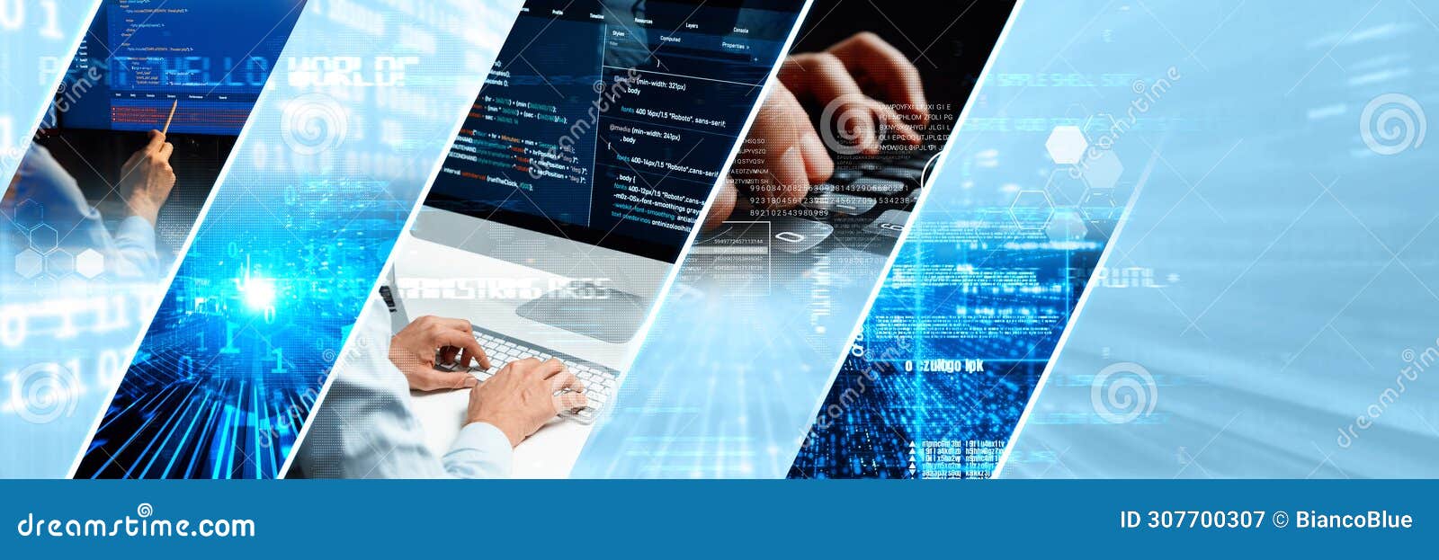 Computer Programming Coding And Ai Artificial Intelligence Nlp Data Development Stock Image