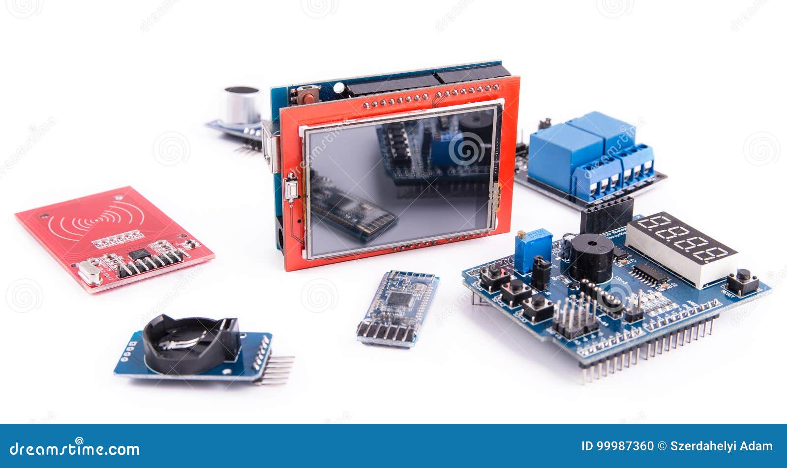 Computer Programming Microelectronics Stock Photo - Image of inside ...