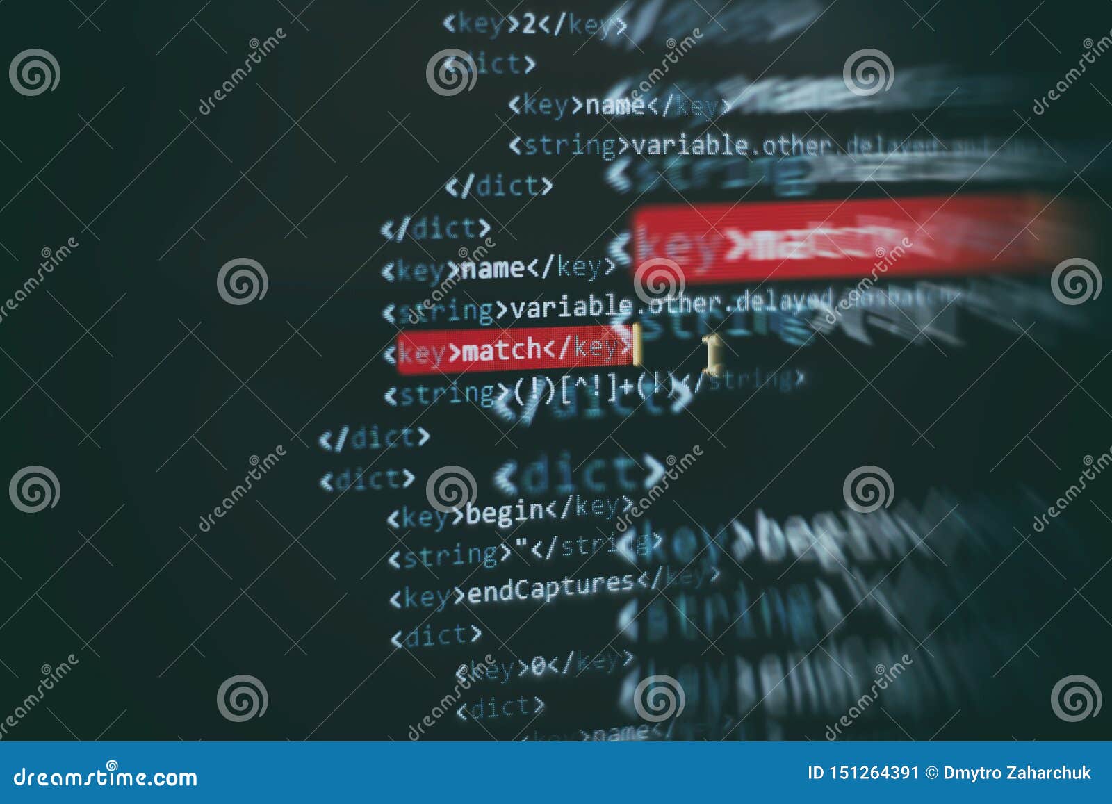 Programmer Developer Screen Web App Coding Script On Computer Modern 9452
