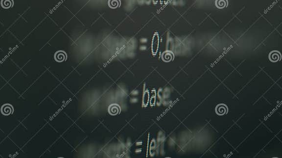 Computer Programming Software App Code and Html Script To Develop Database Server Stock Photo ...