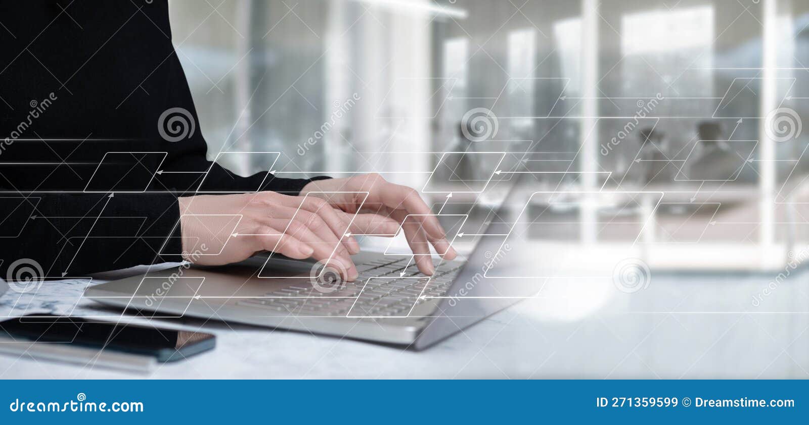 The Computer and Programs the Processes Stock Image - Image of testing ...