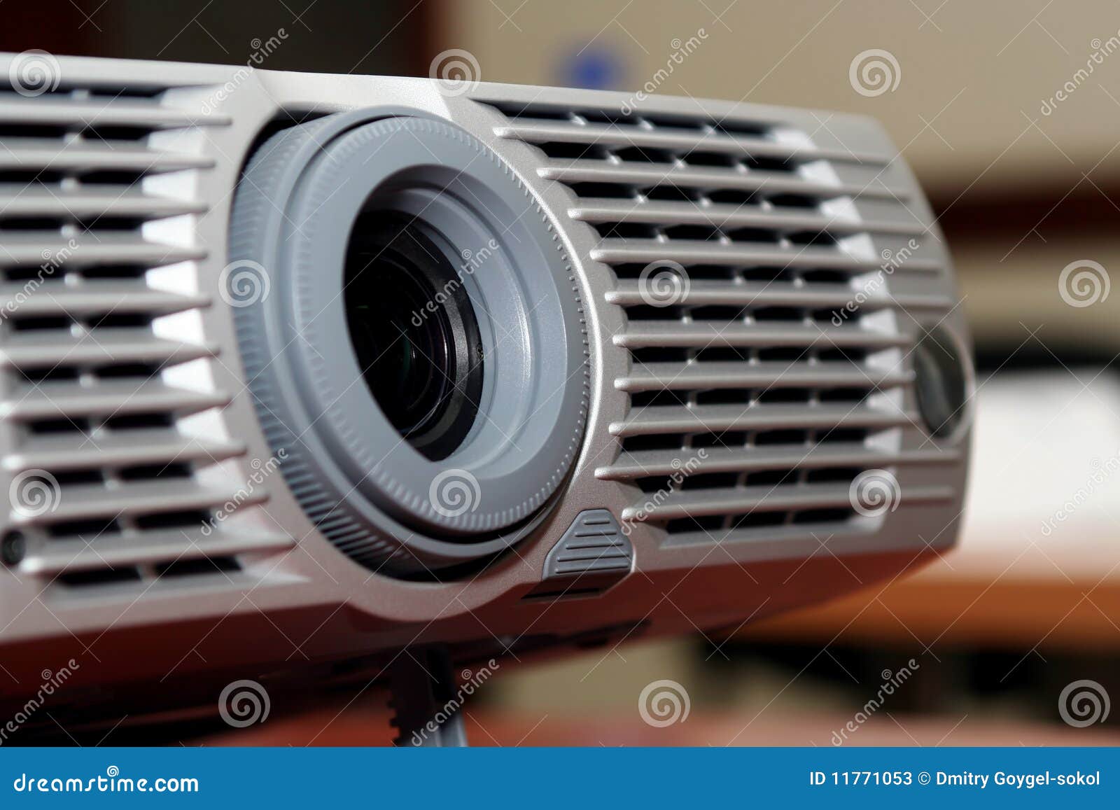 Computer Projector Close-up Stock Image - Image of office, close: 11771053