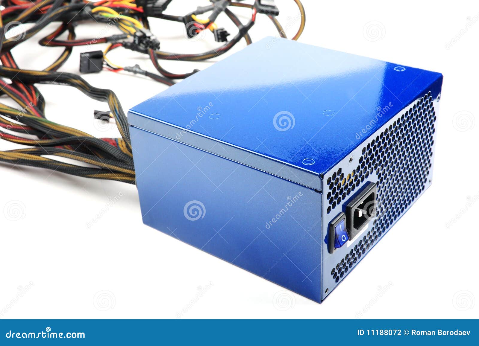 Computer PSU. stock photo. Image of closeup, connection - 11188072