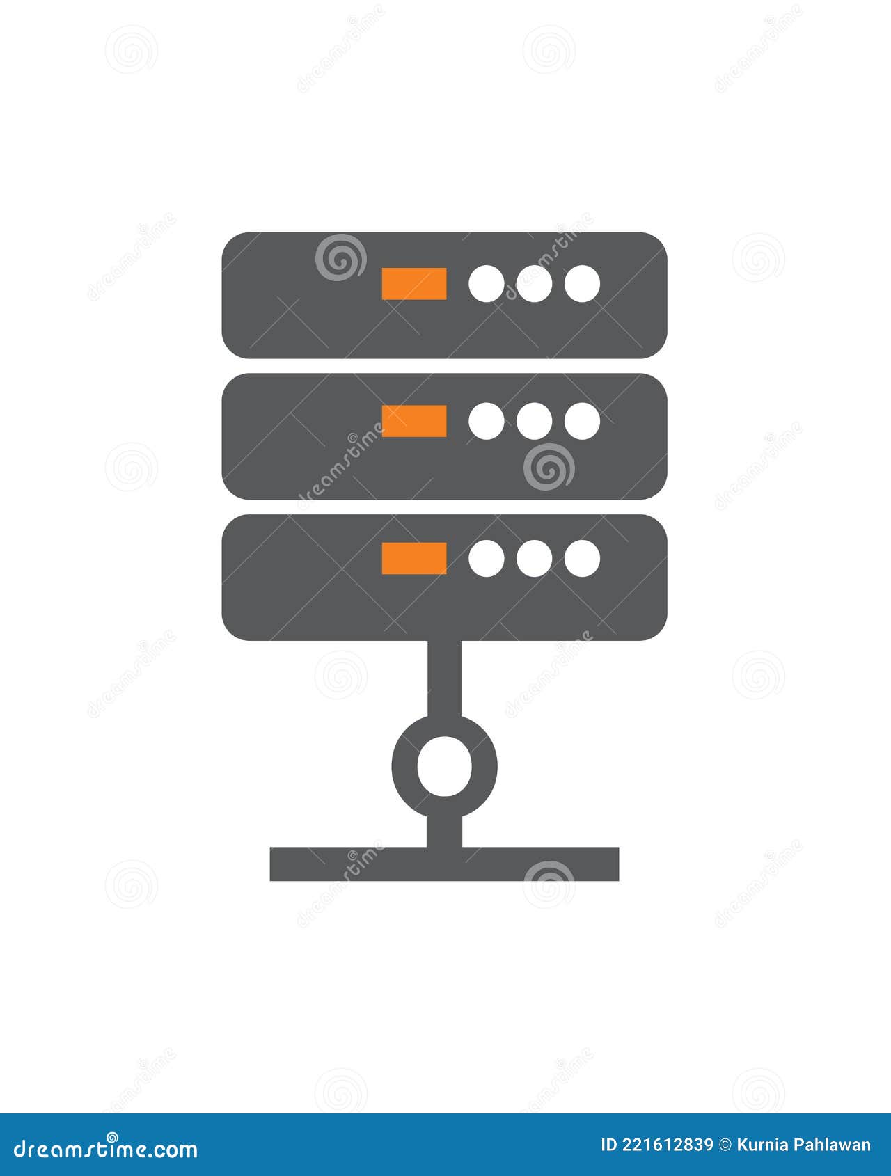 Computer Rack Logo , Data Base Logo Stock Illustration - Illustration ...