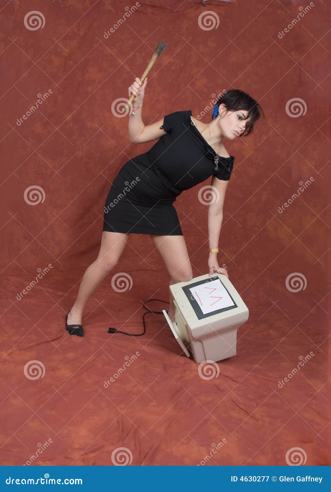 Computer Rage Stock Image | CartoonDealer.com #16109719