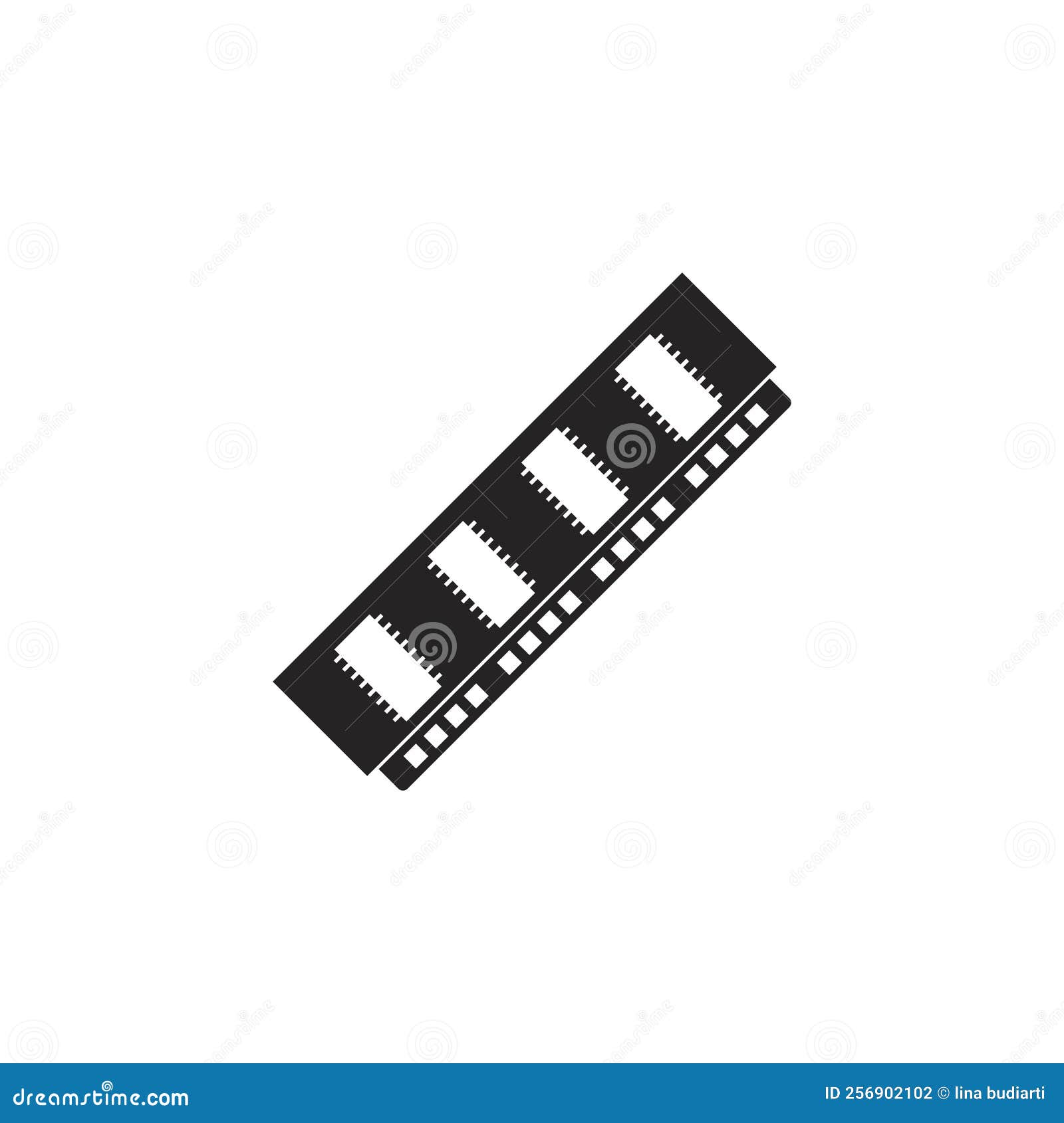Computer RAM icon stock vector. Illustration of design - 256902102