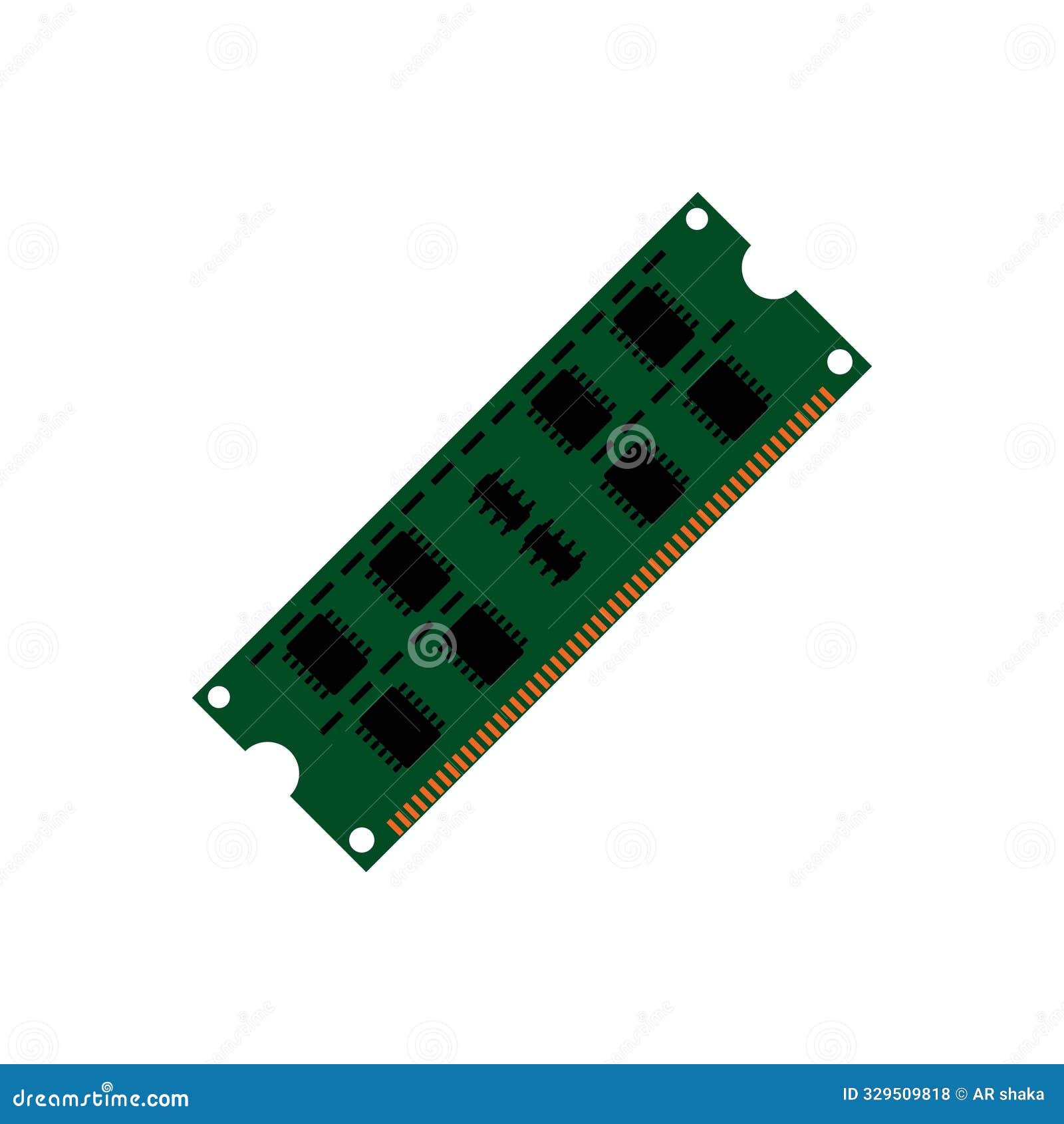 Computer RAM Icon. Vector Illustration Symbol Design Stock Vector ...