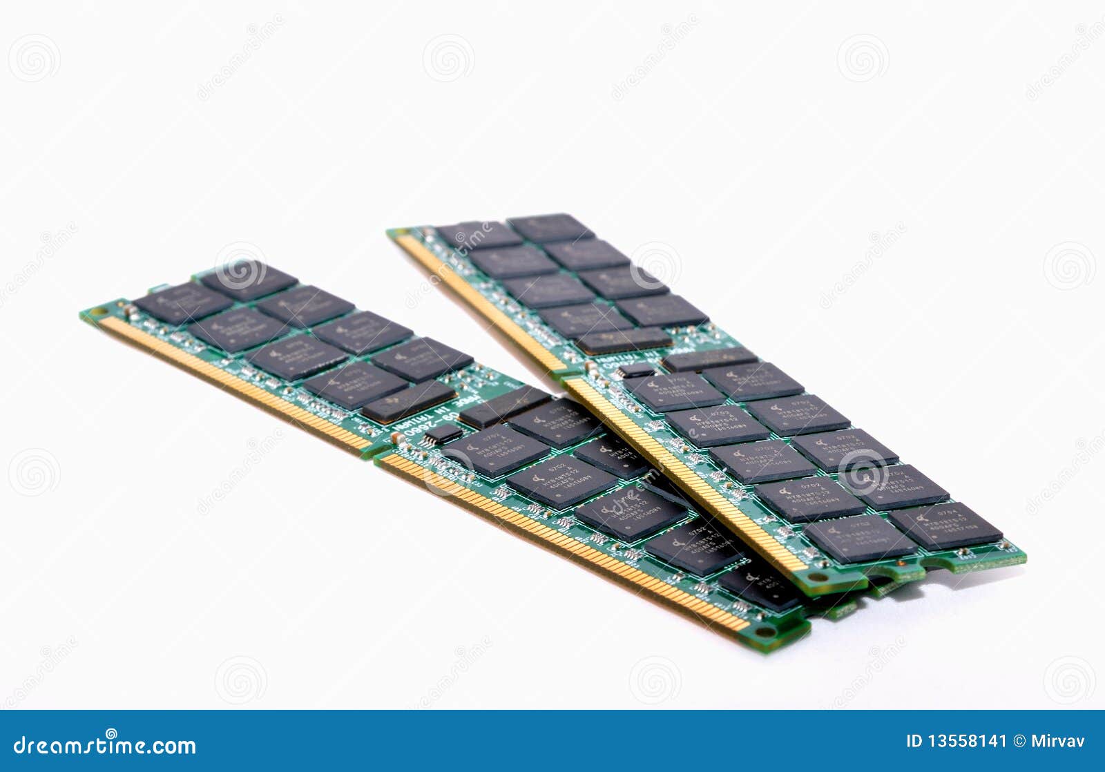 Computer RAM Memory Card stock image. Image of storage - 13558141