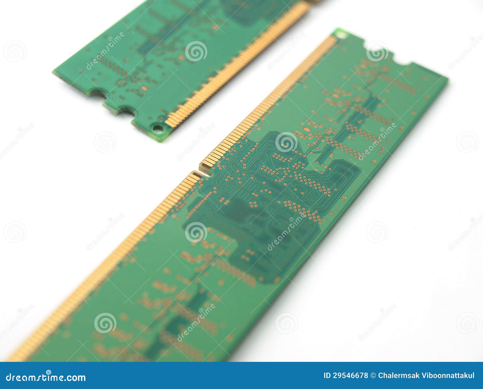 Computer Random Access Memory Stock Photo - Image of electric ...