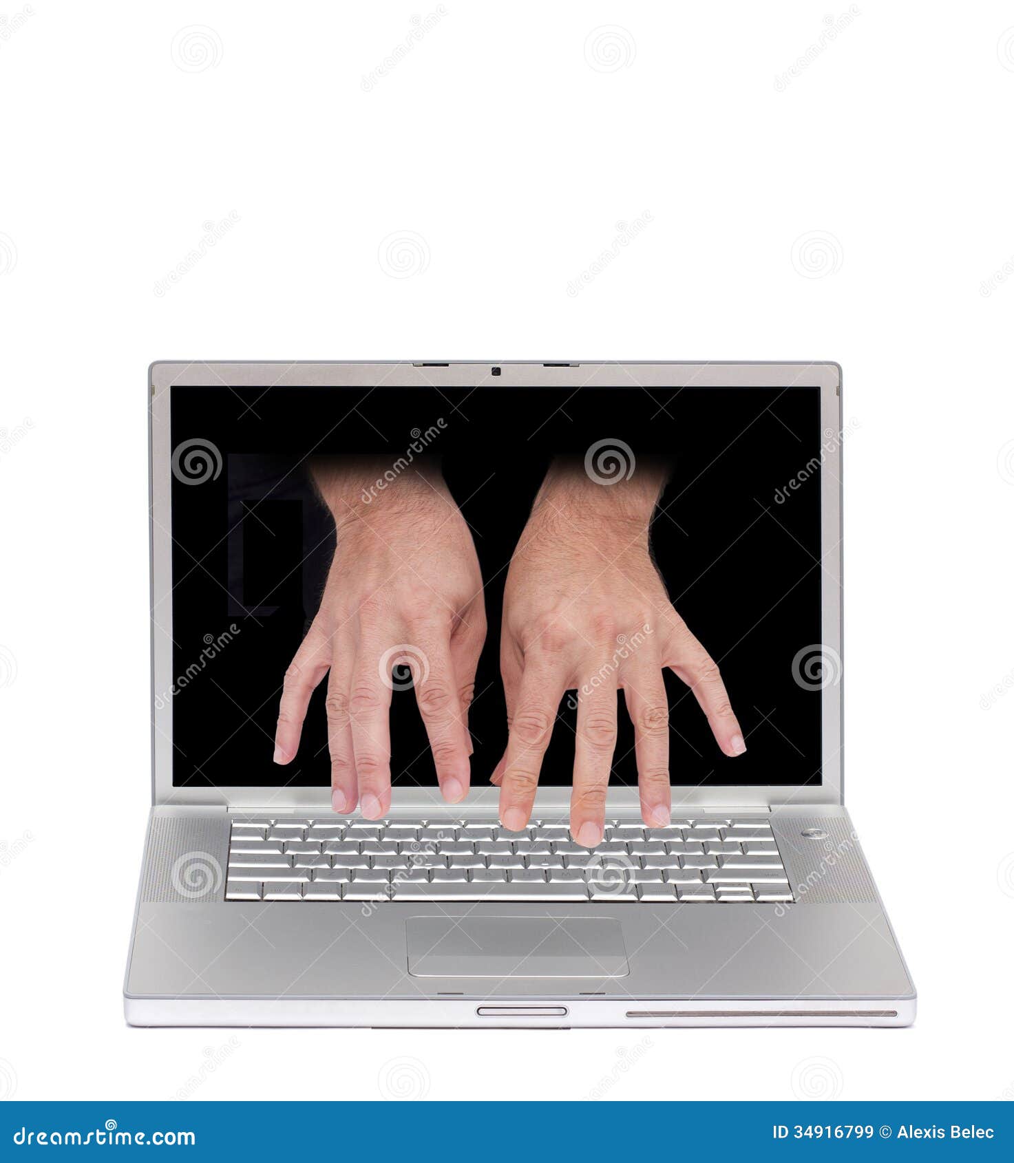 Computer remote access stock image. Image of technology - 34916799