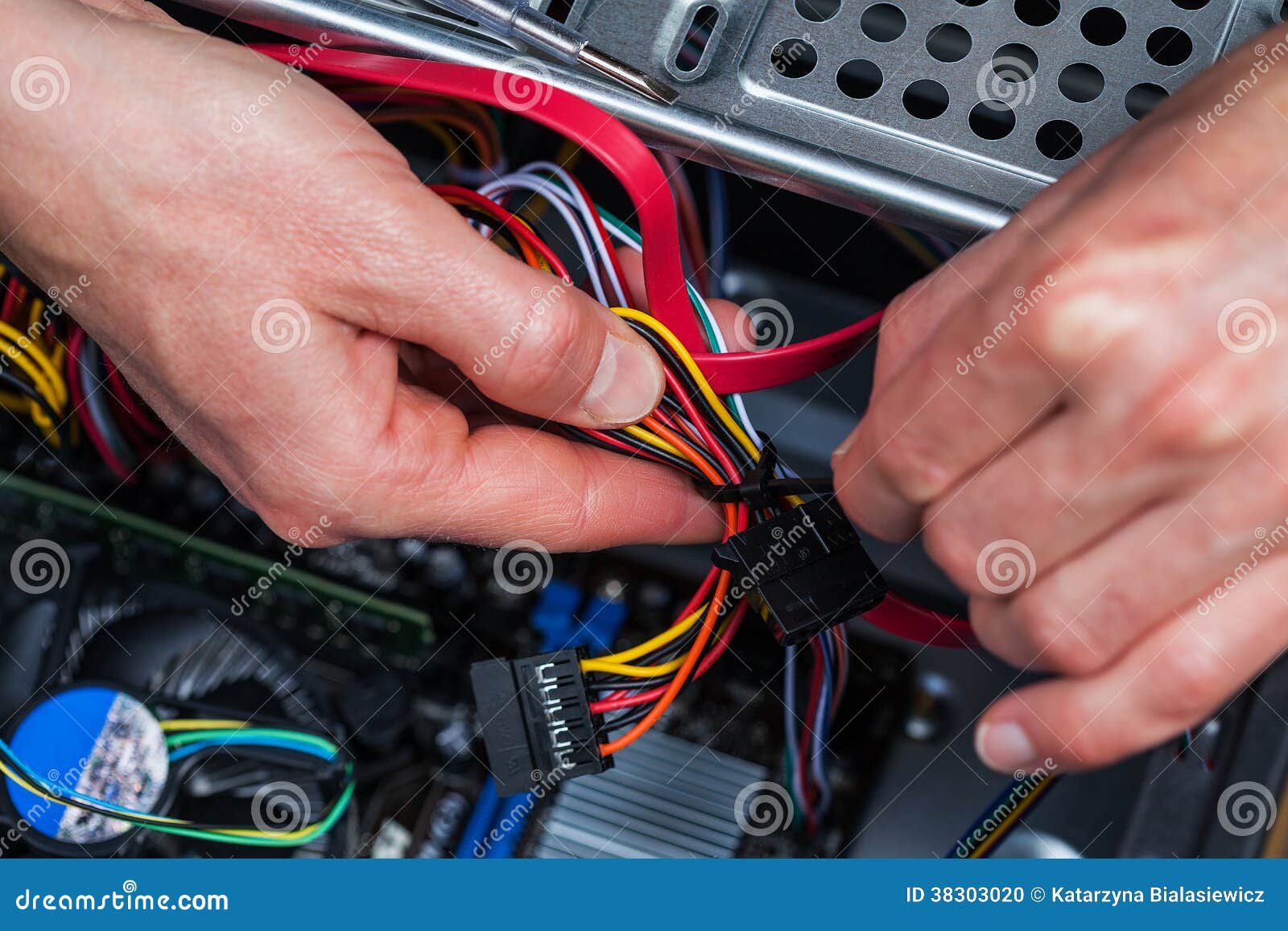 Computer repair stock photo. Image of internet, cables - 38303020