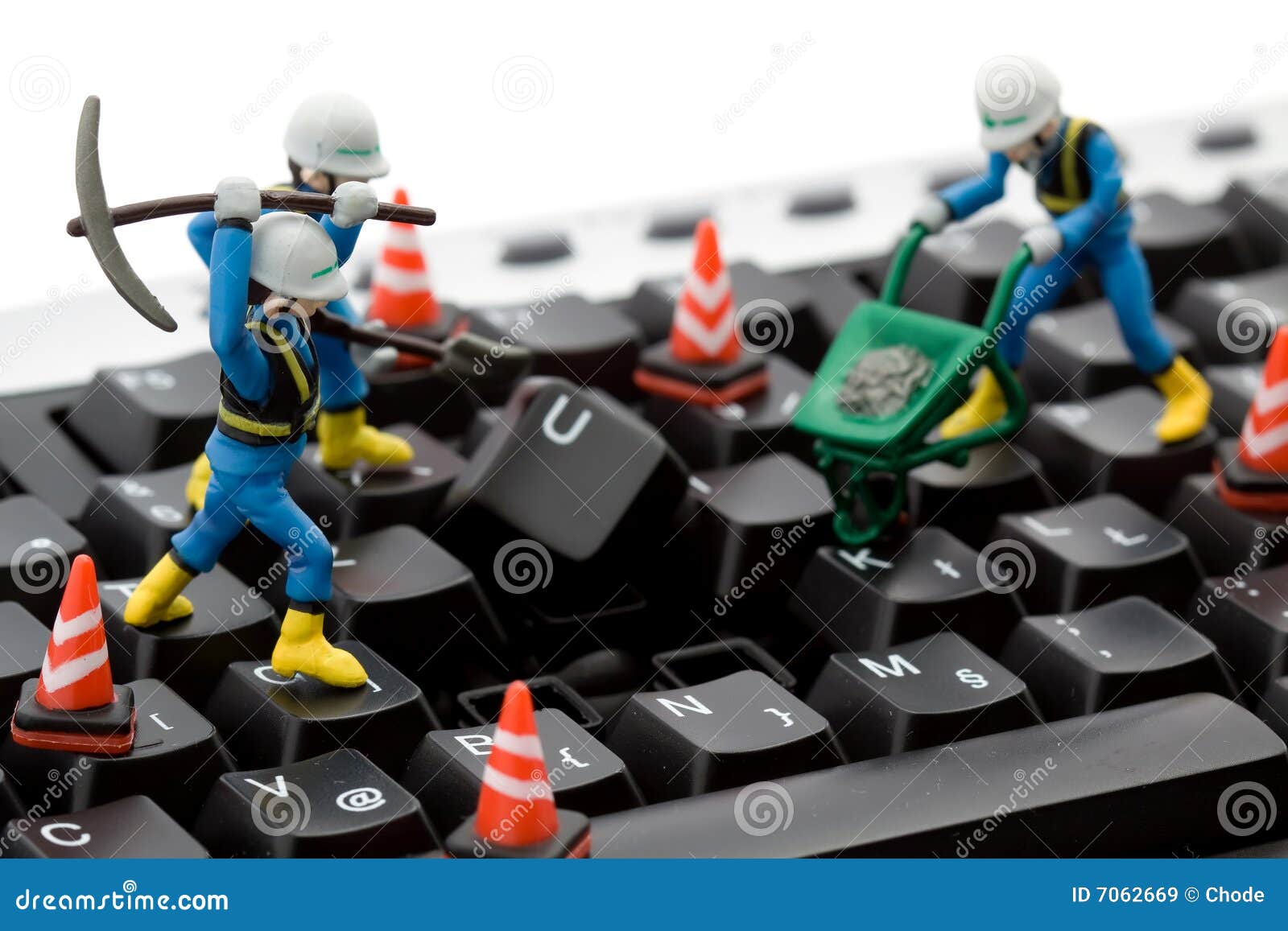 Computer repair stock image. Image of cones, security - 7062669