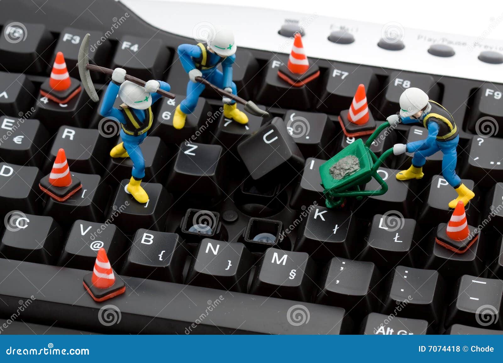 Computer repair stock photo. Image of teamwork, hardware - 7074418