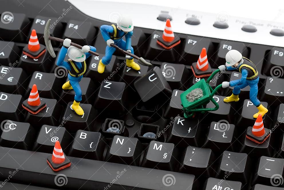 Computer repair stock photo. Image of teamwork, hardware - 7074418