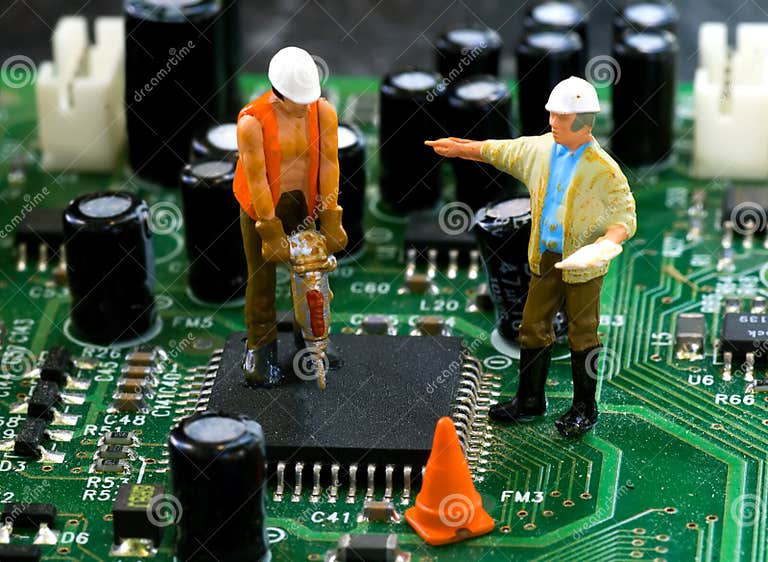 Computer Repair stock photo. Image of hard, information - 9867704