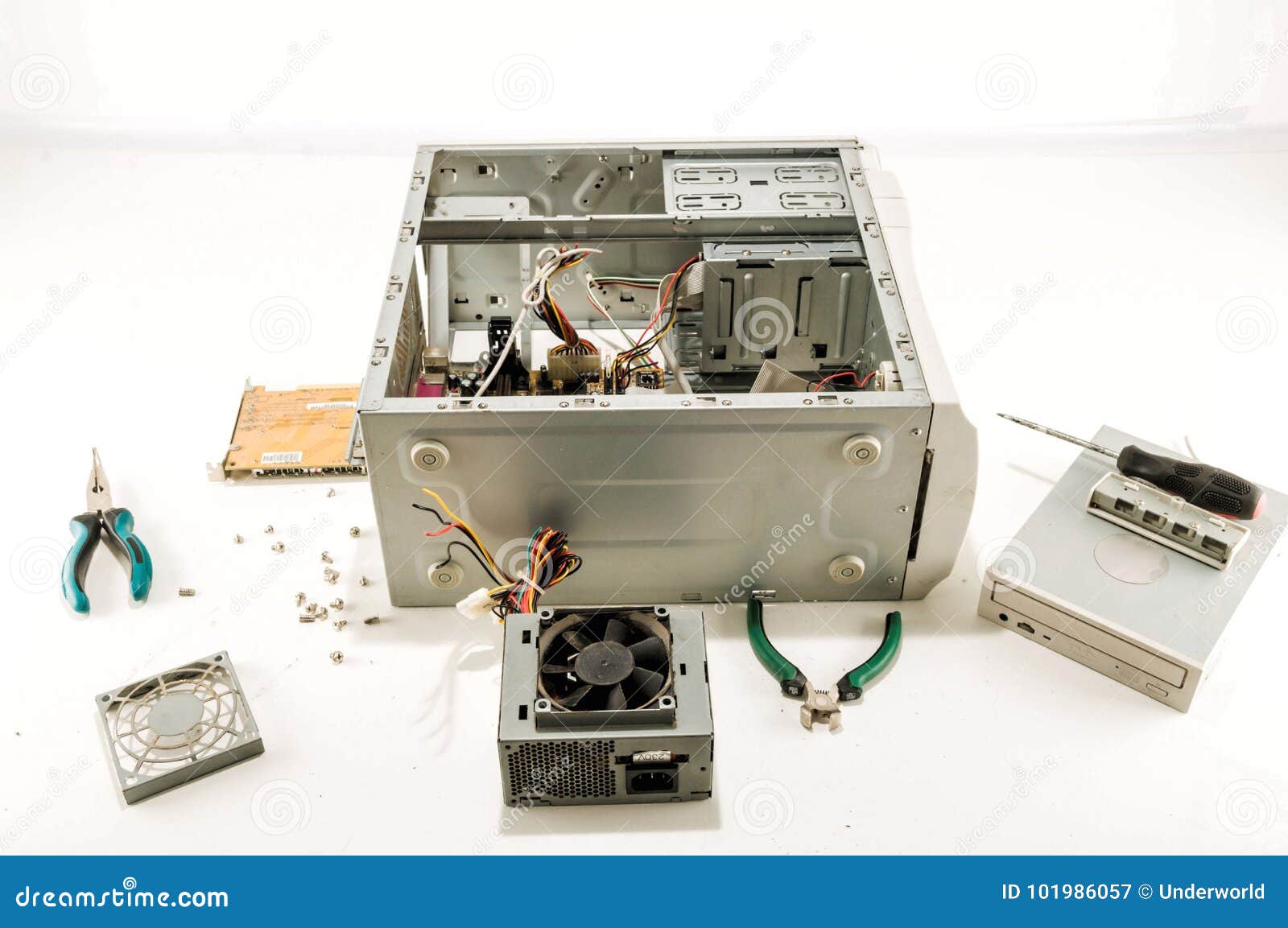 Computer repair concept stock image. Image of component - 101986057