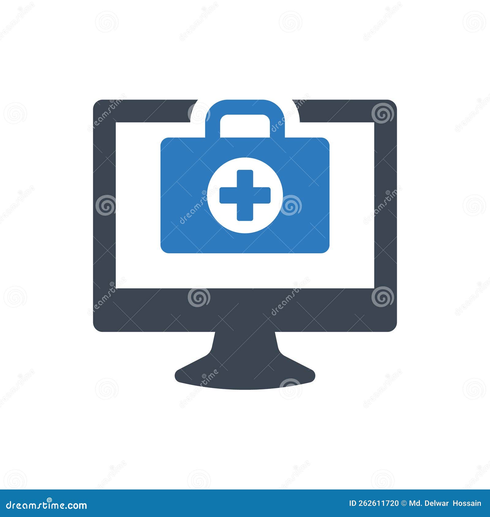 Computer repair icon stock vector. Illustration of repair - 262611720