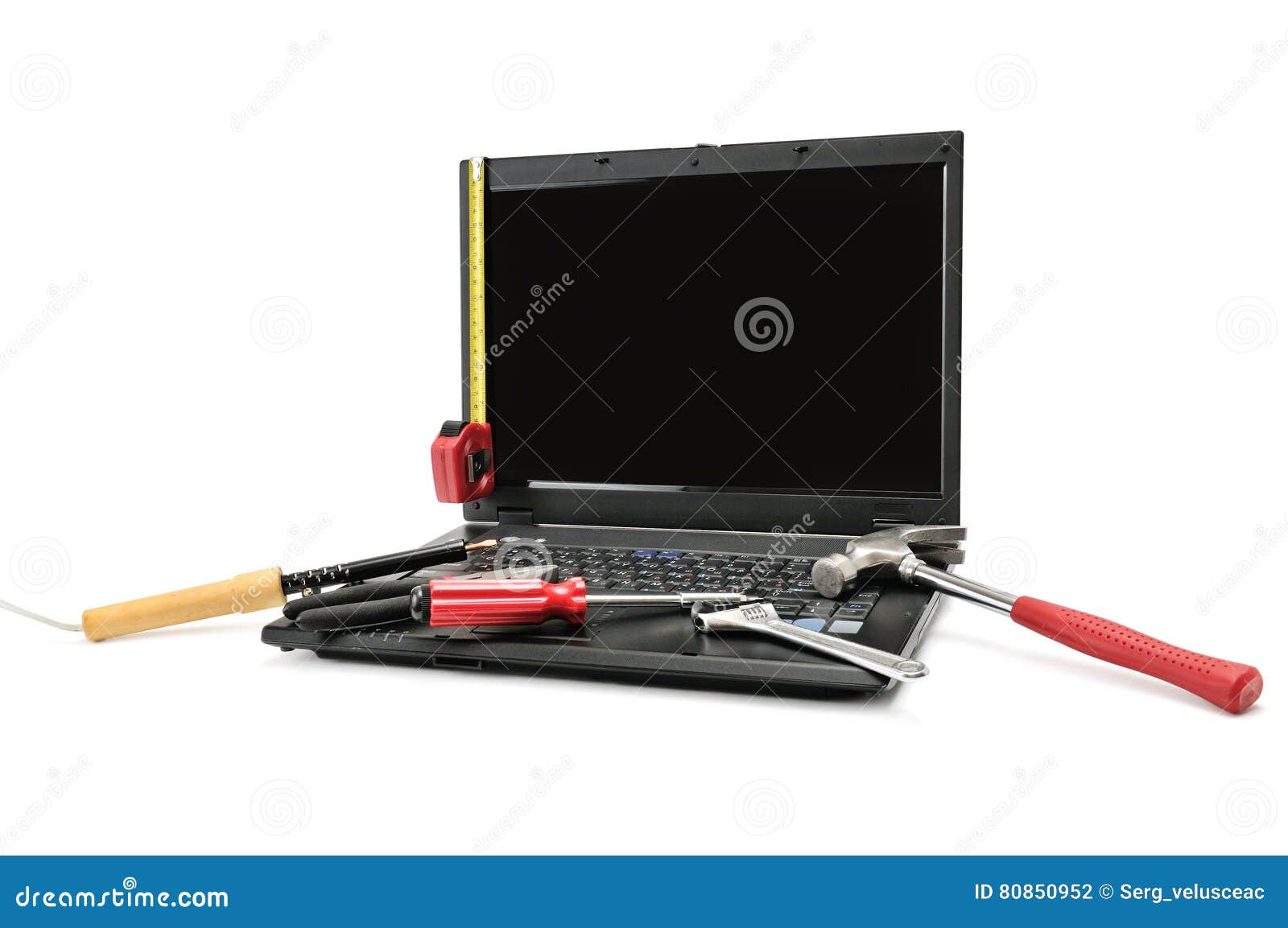 Computer repair stock photo. Image of closeup, digital - 80850952