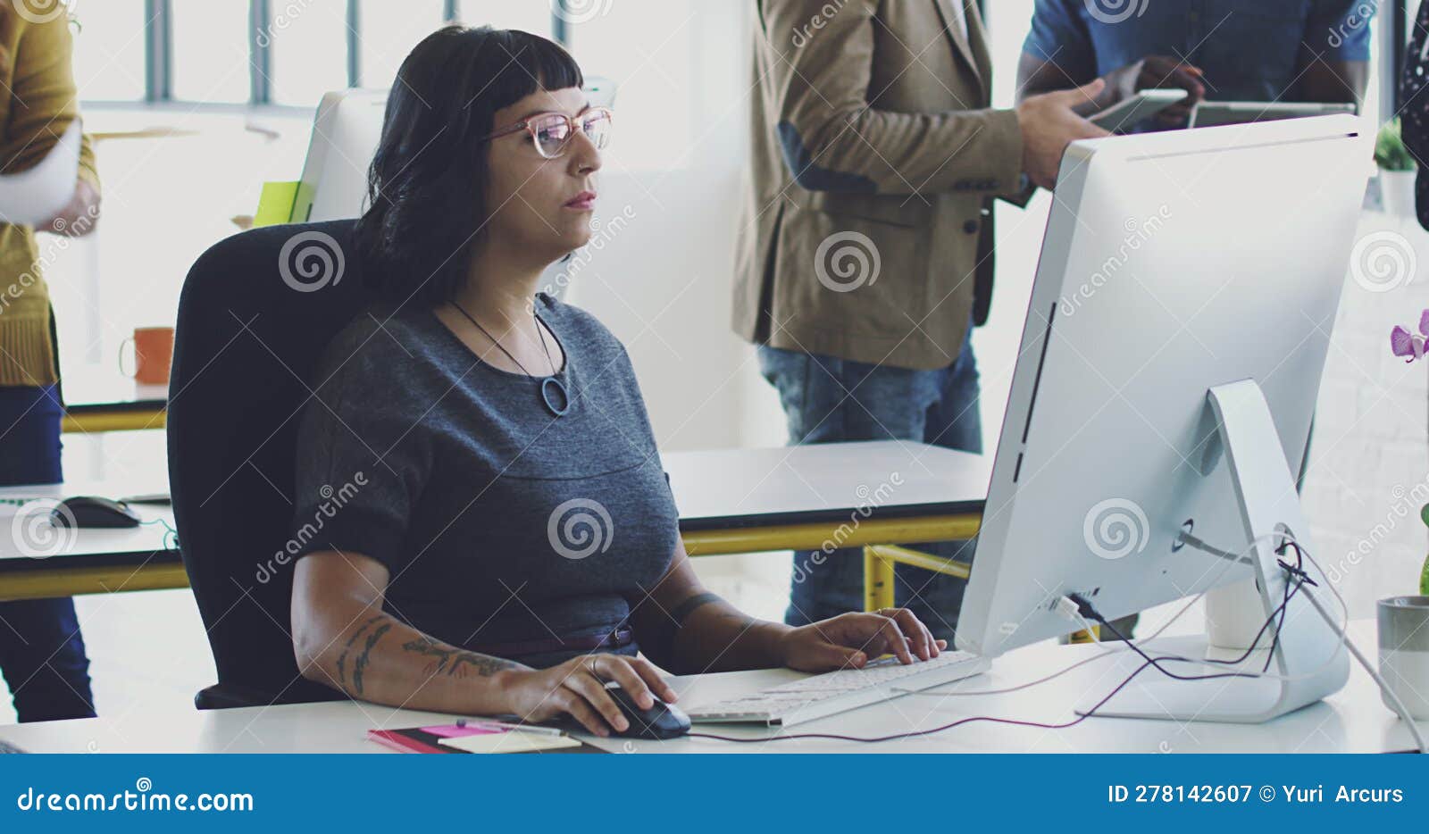 Computer, Research Woman or Programmer Working for Cybersecurity, App Coding or Data Analysis in ...