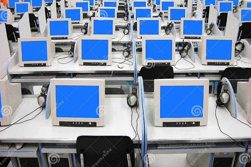 Computer room stock image. Image of internet, keypad - 13569351