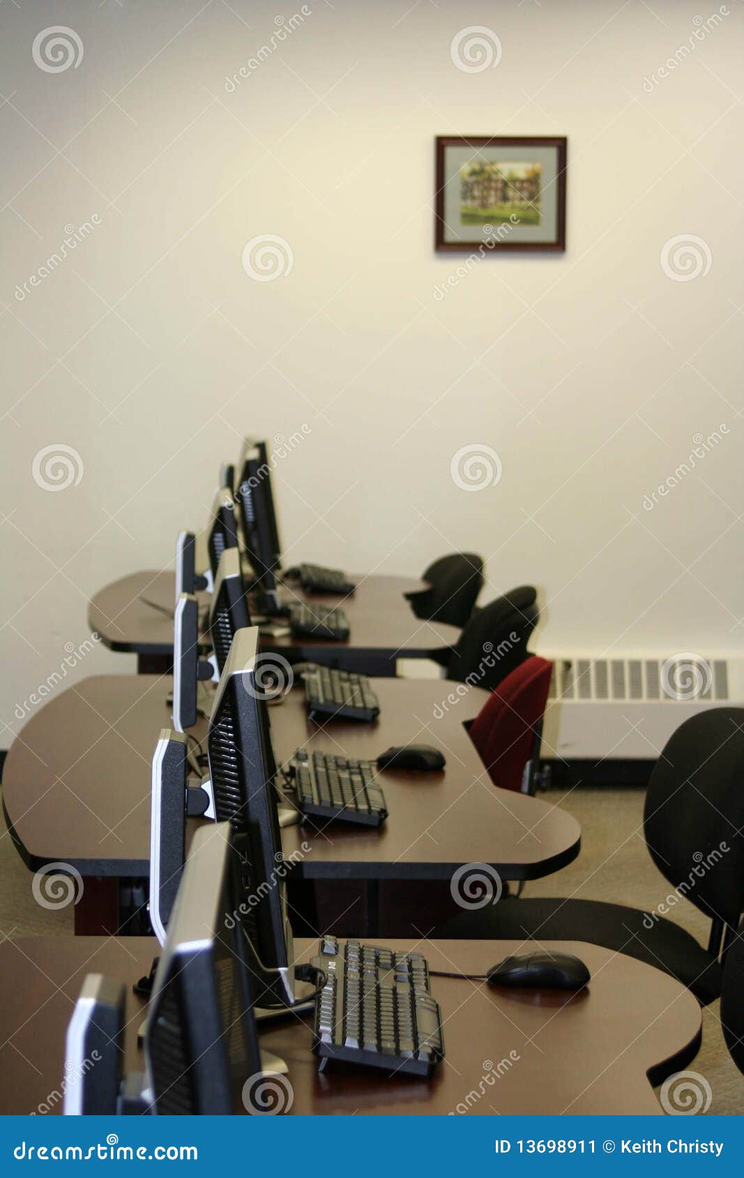Computer Room stock image. Image of business, educate - 13698911