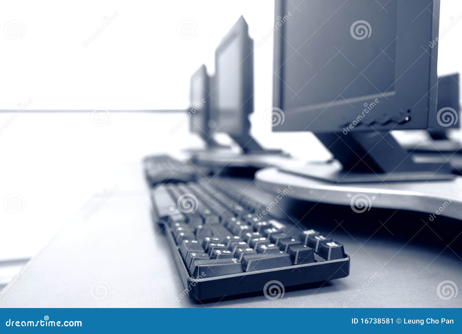 Computer room stock image. Image of interior, office - 16738581