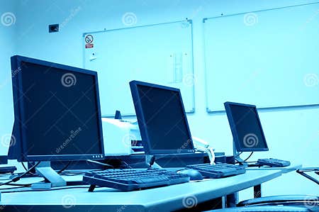 In computer room stock image. Image of digital, technology - 2909833