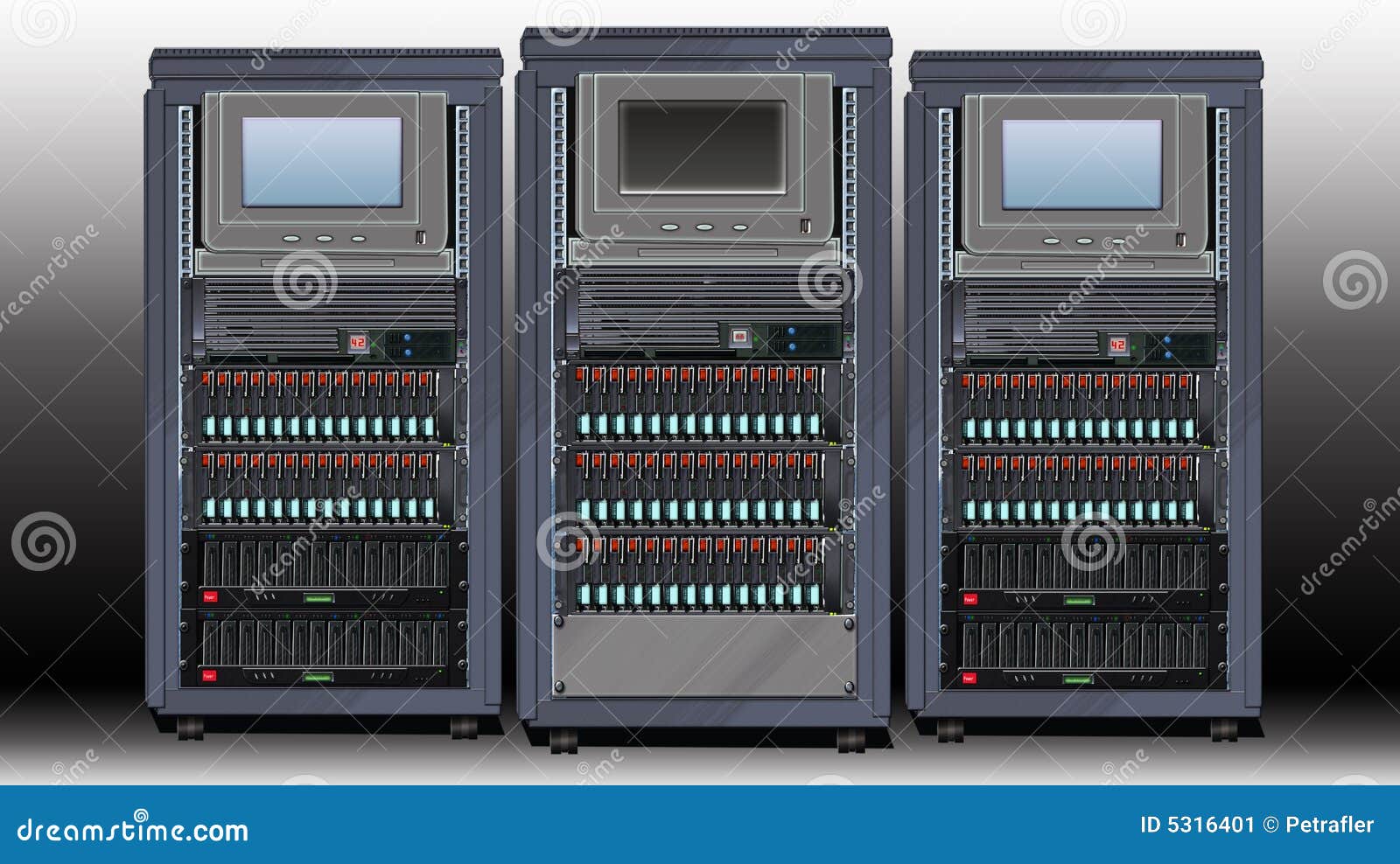 Computer Room stock illustration. Illustration of digital - 5316401