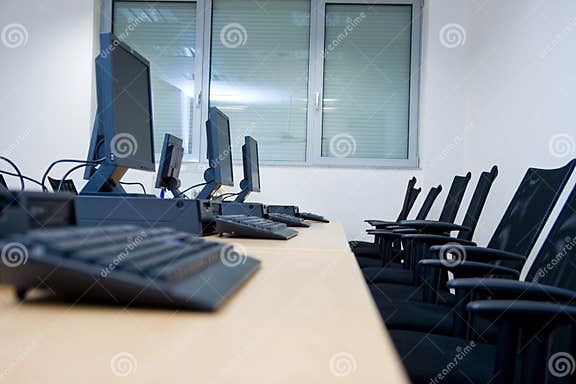 Computer room stock photo. Image of data, display, mouse - 8758862